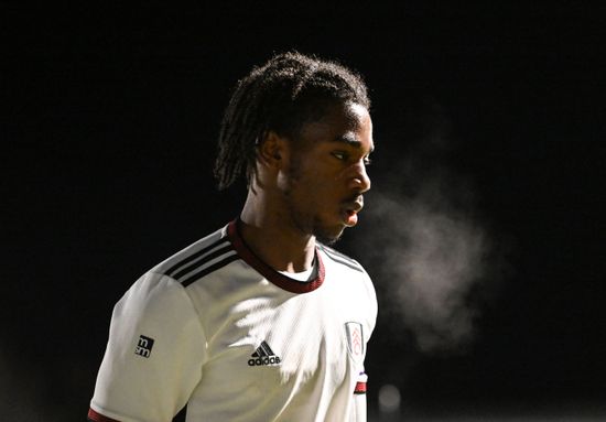 Delano Mccoy Splatt Fulham U18s Editorial Stock Photo - Stock Image ...