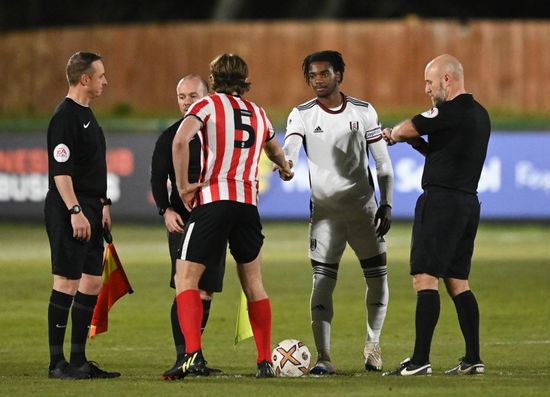 Delano Mccoy Splatt Fulham U18s Shakes Editorial Stock Photo - Stock ...