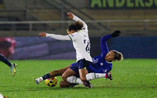 Lauren James Chelsea Dives Into Tackle Editorial Stock Photo - Stock ...