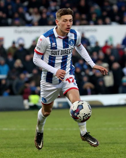 Joe Grey Hartlepool United During Sky Editorial Stock Photo - Stock ...