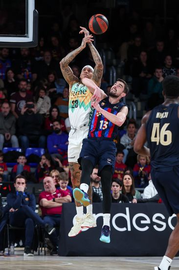Michale Kyser Surne Bilbao Basket Action Editorial Stock Photo - Stock ...