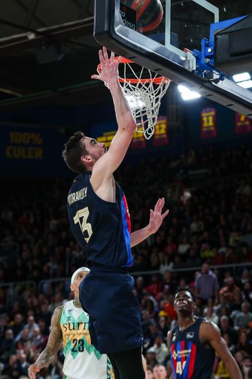 Tomas Satoransky Fc Barcelona Action During Editorial Stock Photo ...