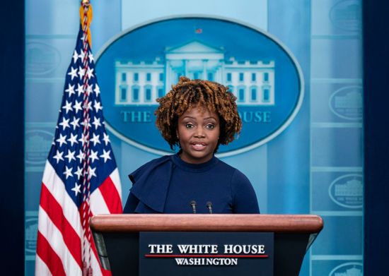 Karine Jeanpierre White House Press Secretary Editorial Stock Photo ...