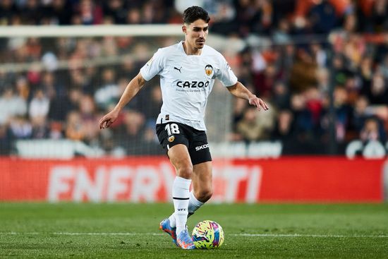Andre Almeida Valencia Cf 18 Runs Editorial Stock Photo - Stock Image ...