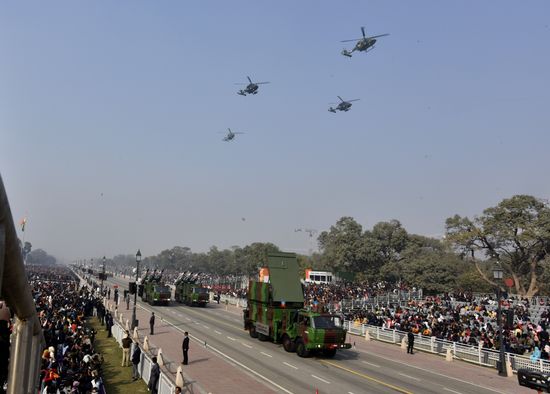 Akash Army Radar Bsf Helicopter Marches Editorial Stock Photo - Stock ...