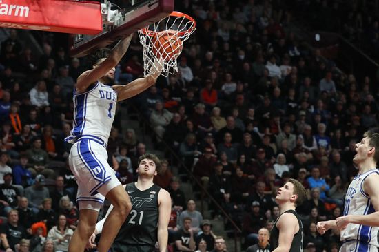 Duke Blue Devils Center Dereck Lively Editorial Stock Photo - Stock ...