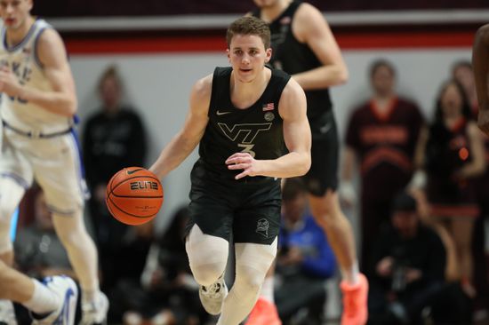 Virginia Tech Hokies Guard Sean Pedulla Editorial Stock Photo - Stock ...