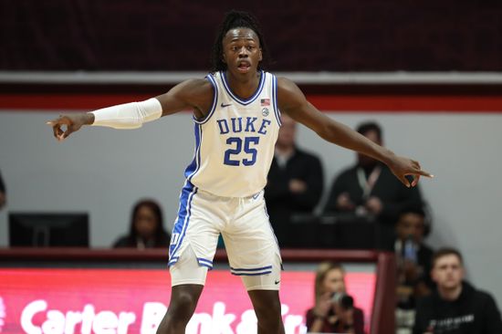 Duke Blue Devils Forward Mark Mitchell Editorial Stock Photo - Stock ...