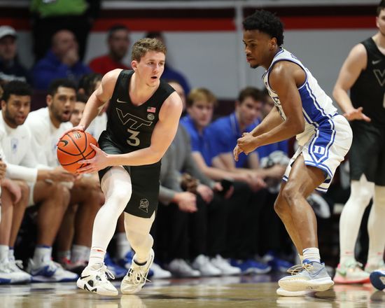 Virginia Tech Hokies Guard Sean Pedulla Editorial Stock Photo - Stock ...