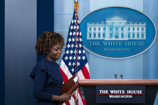 Karine Jeanpierre White House Press Secretary Editorial Stock Photo ...