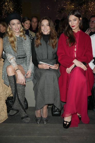 Beatrice Borromeo Casiraghi Carla Bruni Karlie Editorial Stock Photo ...