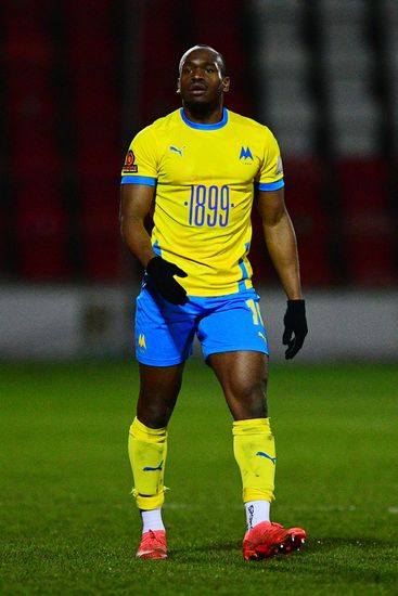 Tope Fadahunsi Torquay United During Vanarama Editorial Stock Photo ...