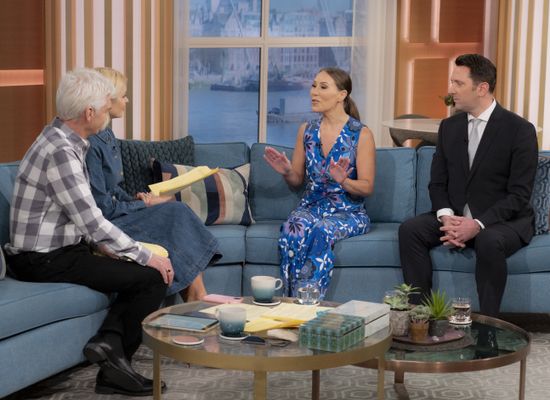 Phillip Schofield Holly Willoughby Ellie Phillips Editorial Stock Photo ...