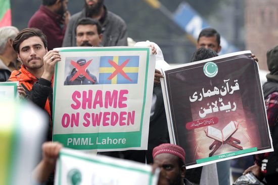 Supporters Pakistan Markazi Muslim League Party Editorial Stock Photo ...