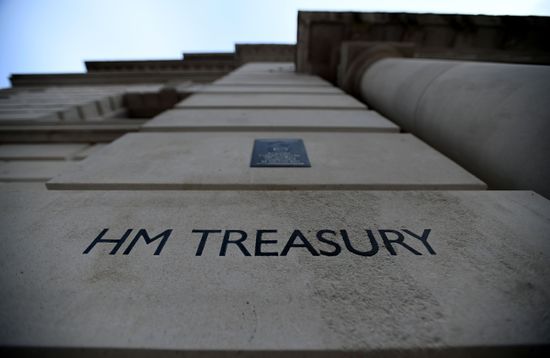 Hm Treasury London Britain 24 January Editorial Stock Photo - Stock ...