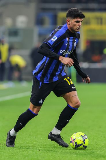 Raoul Bellanova Fc Internazionale Action During Editorial Stock Photo ...