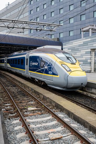 Illustration Picture Shows Rebranded Eurostar Vehicle Editorial Stock ...