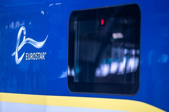 Illustration Picture Shows New Eurostar Logo Editorial Stock Photo ...