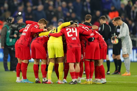 Leipzig Players Prior German Bundesliga Soccer Editorial Stock Photo ...