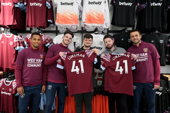 West Ham United Foundationbrothers Leo Reece Editorial Stock Photo ...