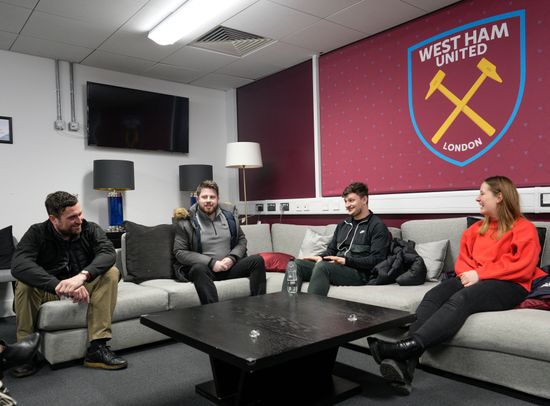 West Ham United Foundationbrothers Leo Reece Editorial Stock Photo ...
