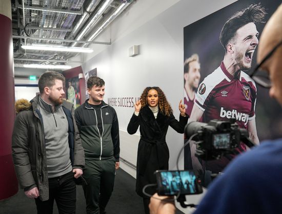 West Ham United Foundationbrothers Leo Reece Editorial Stock Photo ...