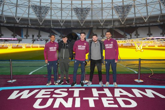 West Ham United Foundationbrothers Leo Reece Editorial Stock Photo ...