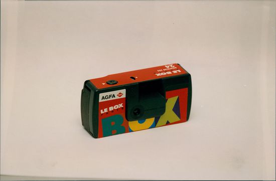 Agfa Le Box Throwaway Camera A565 Editorial Stock Photo - Stock Image ...