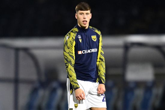 Oxford United Defender Stephan Negru 28 Editorial Stock Photo - Stock ...