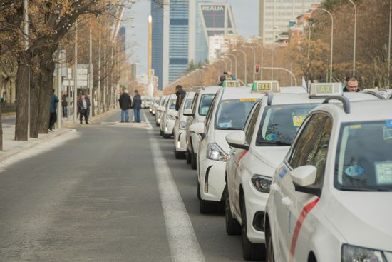 Footage January 24 Shows Convoy Taxis Editorial Stock Photo - Stock ...