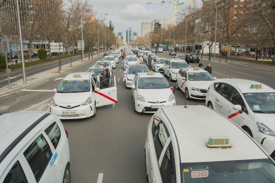 Footage January 24 Shows Convoy Taxis Editorial Stock Photo - Stock ...