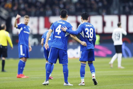 Maya Yoshida Soichiro Kozuki Shalke Football Editorial Stock Photo ...