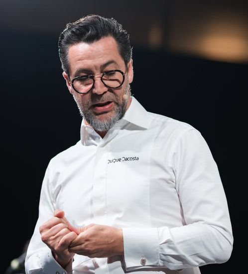 Spanish Chef Quique Dacosta Dacosta Restaurant Editorial Stock Photo ...
