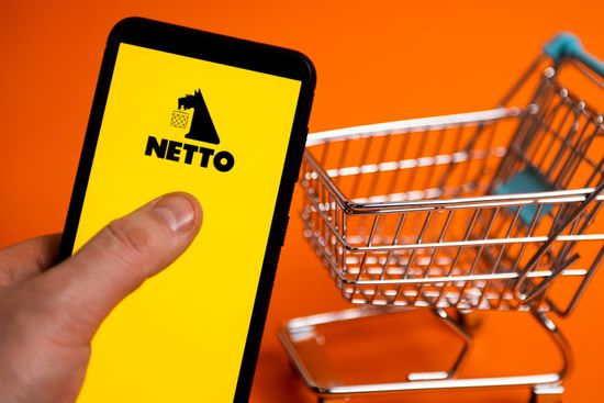 This Photo Illustration Netto Logo Seen Editorial Stock Photo - Stock ...