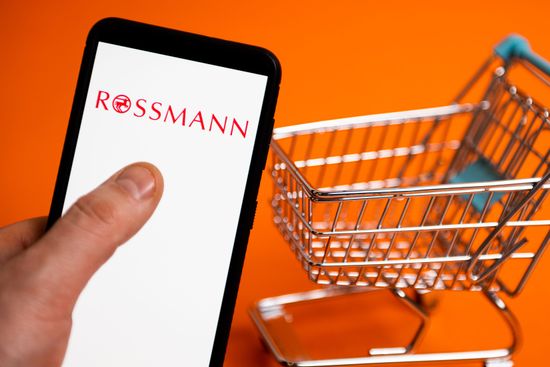 This Photo Illustration Rossmann Logo Seen Editorial Stock Photo ...