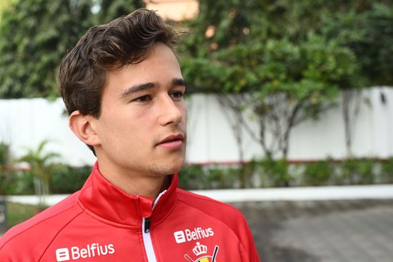 Belgiums Maxime Van Oost Pictured Press Editorial Stock Photo - Stock ...