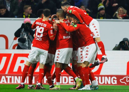 Mainz Players Celebrate After Scoring 10 Editorial Stock Photo - Stock ...