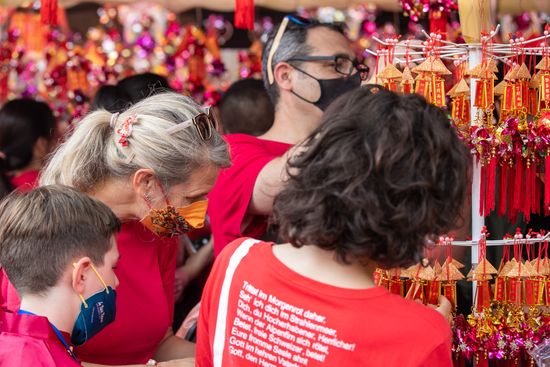 Worshippers Pray Sha Tin Che Kung Editorial Stock Photo - Stock Image ...