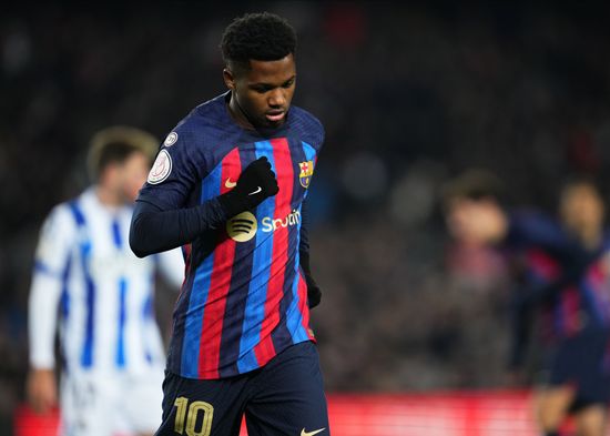 Ansu Fati Fc Barcelona Editorial Stock Photo - Stock Image | Shutterstock