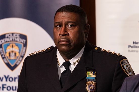 Chief Department Jeffrey Maddrey Attends Police Editorial Stock Photo ...
