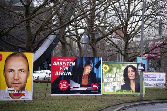 Poster Fdp Free Democrats Photo Sebastian Editorial Stock Photo - Stock ...