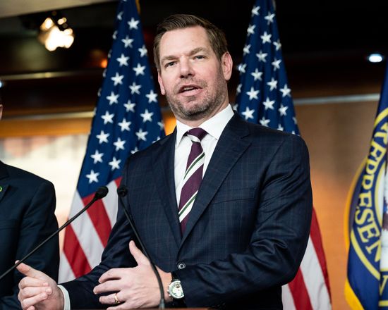 Us Representative Eric Swalwell Dca Speaks Editorial Stock Photo ...