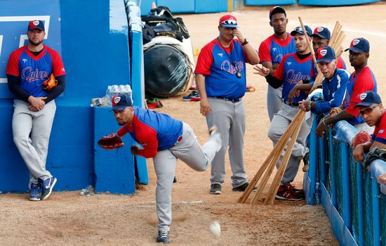Members Cuban National Baseball Team Participate Editorial Stock Photo ...