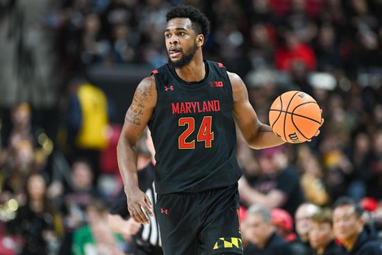 Maryland Terrapins Forward Donta Scott 24 Editorial Stock Photo - Stock ...