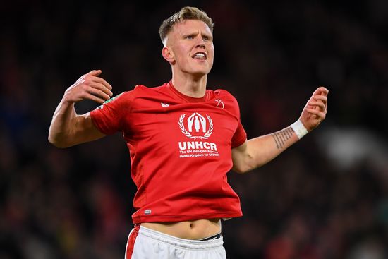 Sam Surrage Nottingham Forest Celebrates After Editorial Stock Photo ...