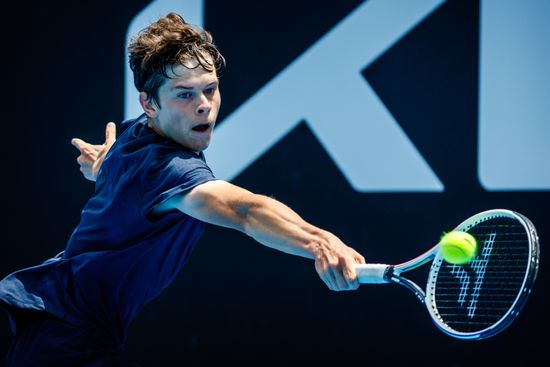 Alexander Blockx Atp 1306 Pictured Action Editorial Stock Photo - Stock ...