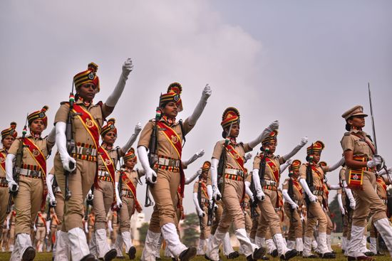 Indian Railway Protection Force Rpf Personnel Editorial Stock Photo ...