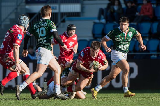 Joe Roberts 13 Scarlets Rugby Gbwls Editorial Stock Photo - Stock Image ...