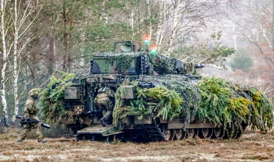 Puma Infantry Fighting Vehicle Ifv Action Editorial Stock Photo - Stock ...