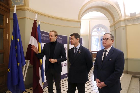 Ambassador Ukraine Latvia Olexandr Mischenko C Editorial Stock Photo - Stock Image | Shutterstock